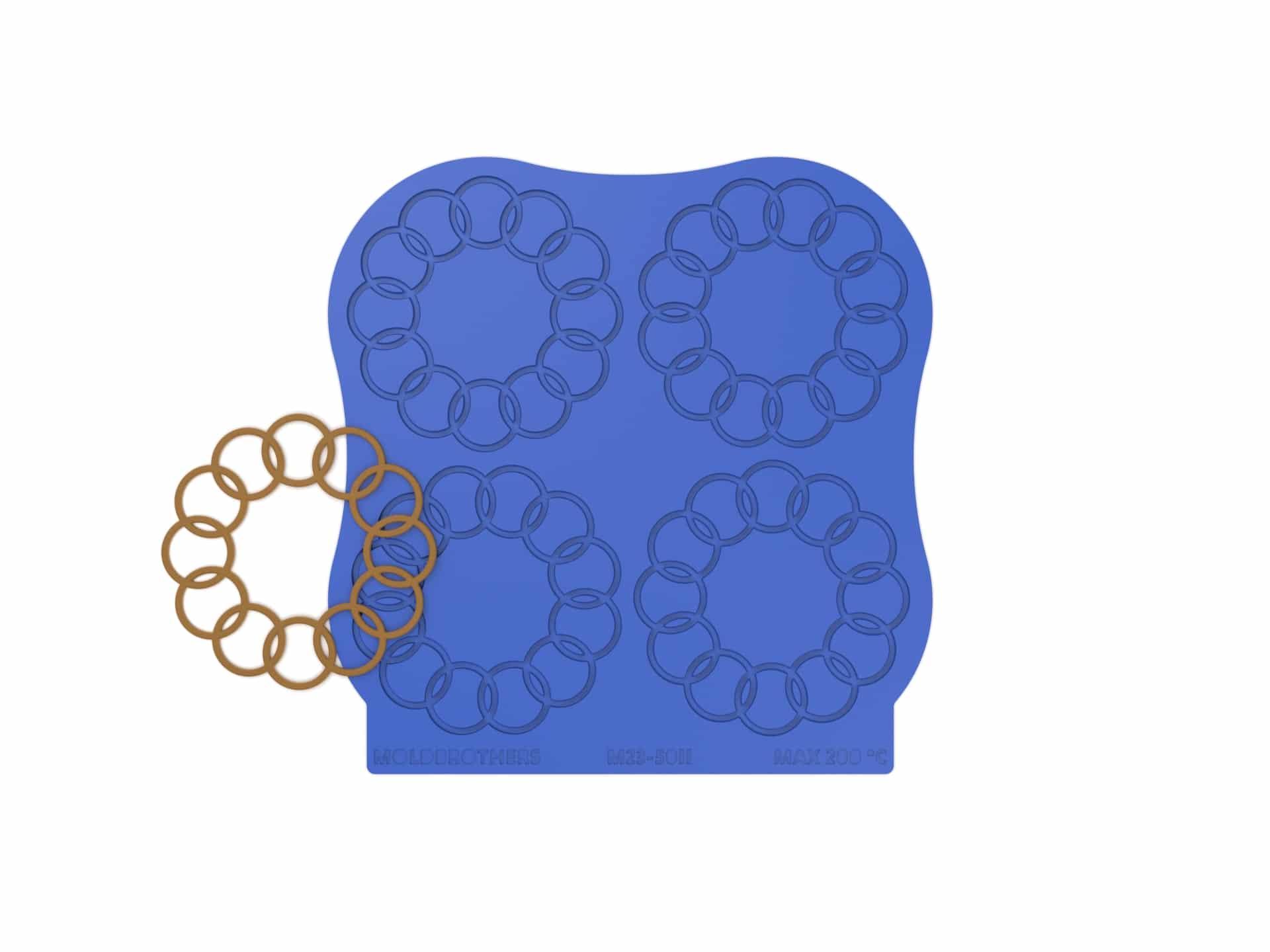 Hoops Tuille Mold | MoldBrothers